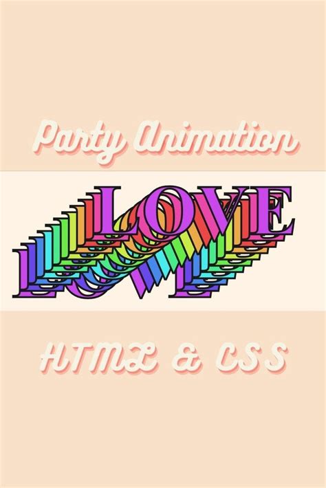 Party Animation Using HTML And CSS