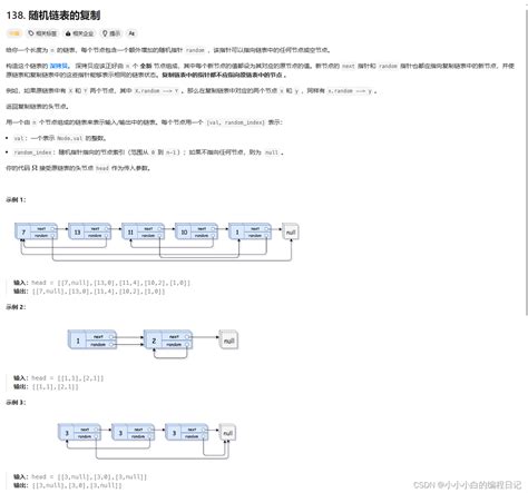 链表面试题详解 CSDN博客
