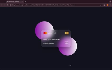 Animesh Jantwal On Linkedin 365 Days Of Dsa And Dev Challenge Day 18 Made A Small Flipping Card Ui