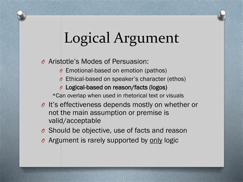 PPT Introduction To Argument Chapter 2 Pgs 24 36 PowerPoint Presentation ID 2870331