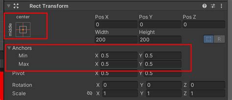 unity 锚点 anchor 详解 飞翔的小鸟1 博客园