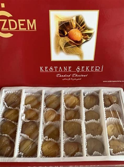 Bursa Kestane Şekeri Özdem Şekerleme