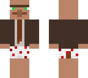 Goofy Villager Minecraft Skins
