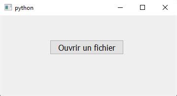 La classe QFileDialog PyQt Python Très Facile