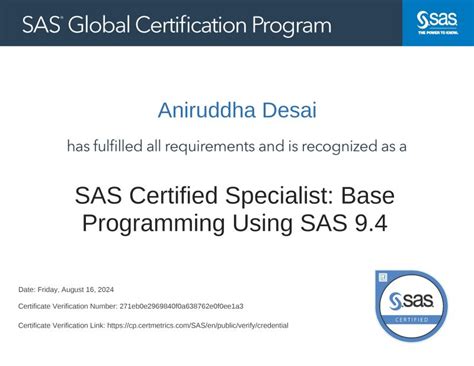 aniruddha desai on linkedin sas clinicalresearch dataanalysis