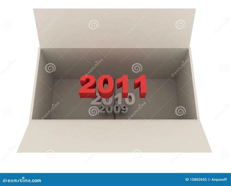 The Numbers In Box Stock Illustration Illustration Of Opening 15802655