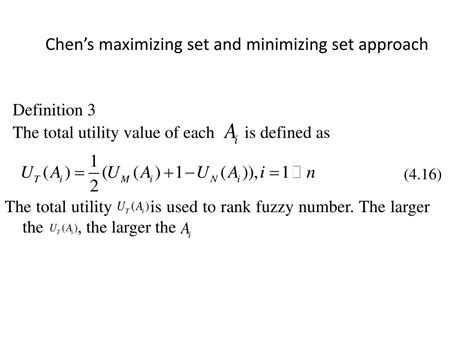 Ppt Maximizing Value And Minimizing Base On Fuzzy Topsis Model