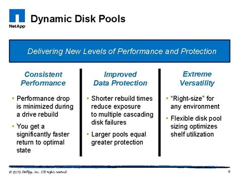 Net App Eseries Santricity Dynamic Disk Pools Overview