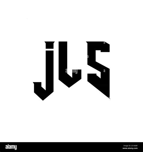 Jls Letter Logo Design For Technology Company Jls Logo Design Black And White Color Combination