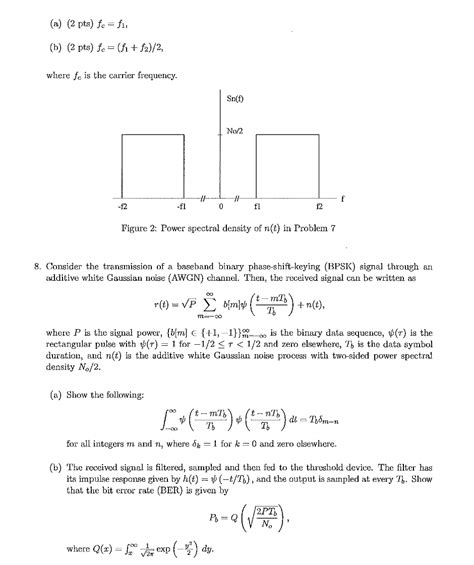 Solved EE544 Homework Assignment # 4 1. A communication | Chegg.com