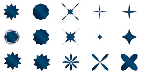 Premium Vector Abstract Geometric Square Gradient Elements For Designs