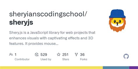 Github Sheryianscodingschoolsheryjs Sheryjs Is A Javascript