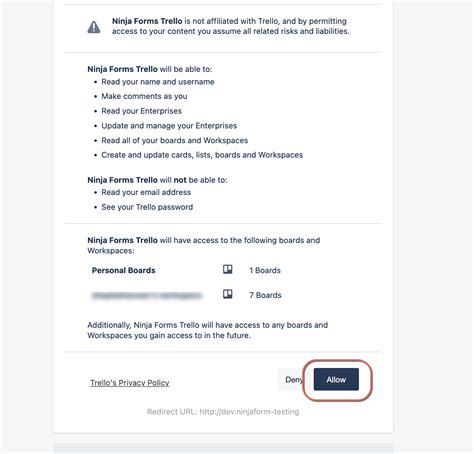 trello connect your trello boards to wordpress ninja forms