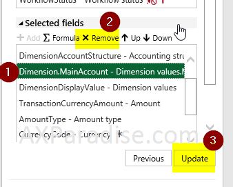 How To Add Financial Dimensions Column Mapping In Excel Template Office Integration AX Paradise