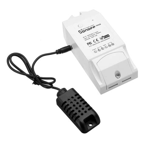 Sonoff Th10 Diy 10a 2200w Smart Home Wifi Wireless Temperature Humidity Thermostat Module App