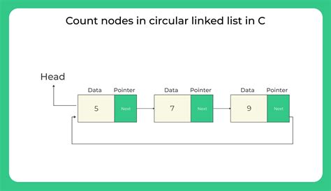 Count Total Nodes In Circular Linked List Prepinsta