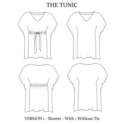 The Tunic Sewing Pattern The Avid Seamstress