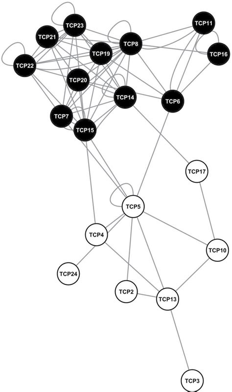 Results Of The Matrix Based Yeast Two Hybrid Analysis Of Tcptcp
