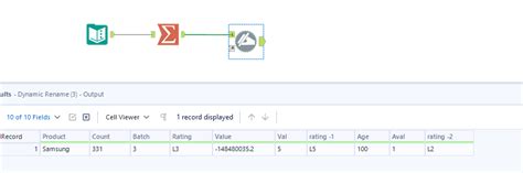 solved merging three rows alteryx community