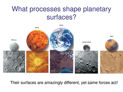 Ppt Terrestrial Planetary Geology Basic Processes And Earth Powerpoint