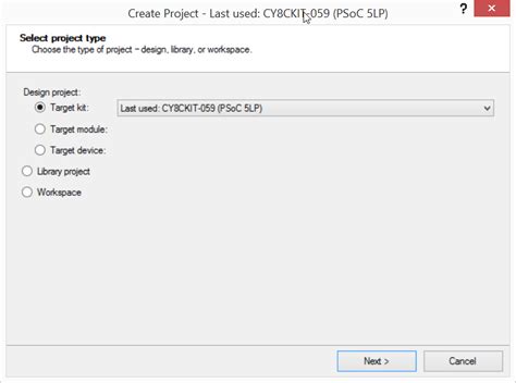 psoc 5lp “hello world” unal faruk