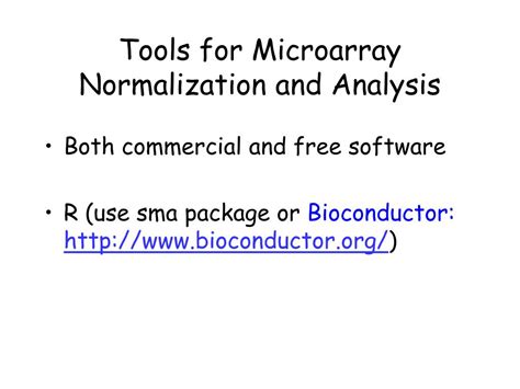 PPT Statistics For Microarrays PowerPoint Presentation Free Download ID 1441896