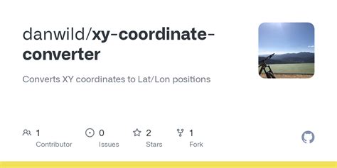 GitHub Danwild Xy Coordinate Converter Converts XY Coordinates To