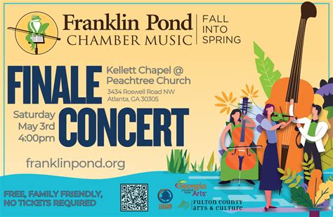 Fall Into Spring Finale Concert May 3 Franklin Pond Chamber Music