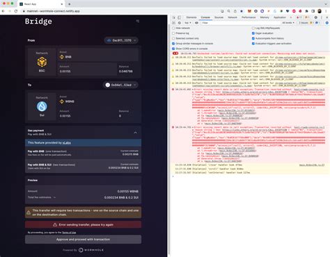 Qa “error Missing Revert Data In Call Exception” Is Displayed In