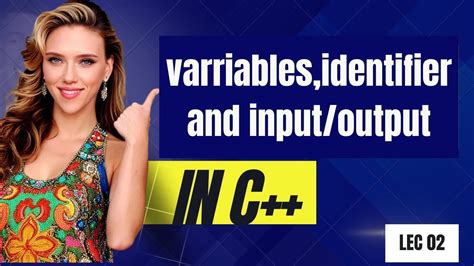Varriablesidentifier And Inputoutput In C For Beginners Youtube