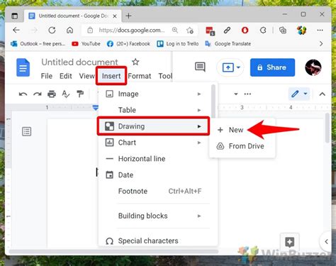 How To Draw On Google Docs WinBuzzer How To Draw On Google Docs WinBuzzer