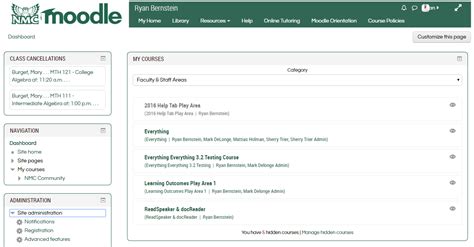 Coming Fall 2017 New Moodle Theme And Features Nmcs Center For Teaching And Learning