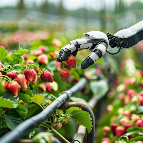 Free Robotic Strawberry Harvesting Image Download At Stockcake