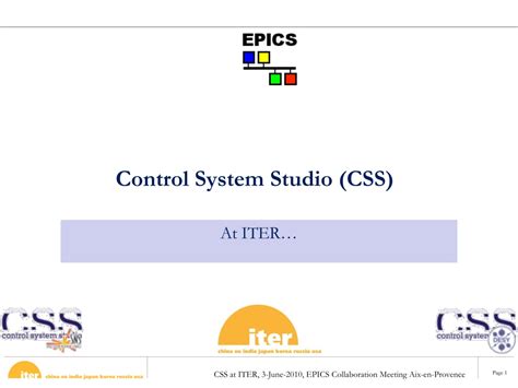 PPT Control System Studio CSS PowerPoint Presentation Free Download ID 9423926