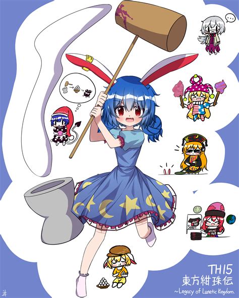 Clownpiece Junko Hecatia Lapislazuli Kishin Sagume Doremy Sweet And 2 More Touhou And 1