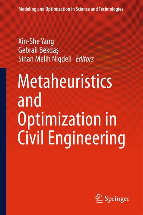metaheuristics and optimization in civil engineering ebook by epub