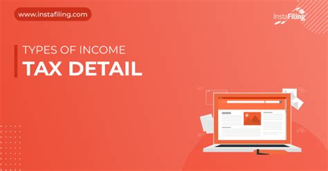 Types Of Income Tax Detail Guide