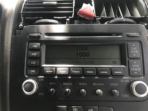 HELP Radio Stuck In Safe Mode R Volkswagen
