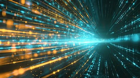 premium photo data stream information technology connectivity network