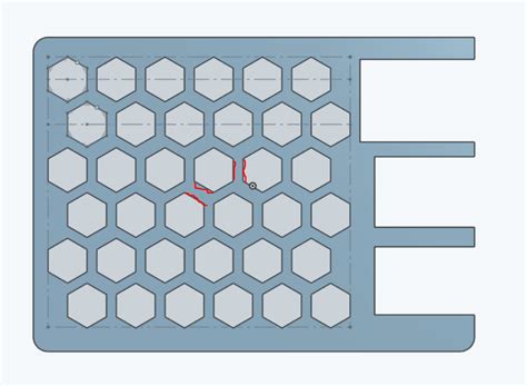 How To Achieve Equal Distances In A Hexagon Bee Pattern — Onshape