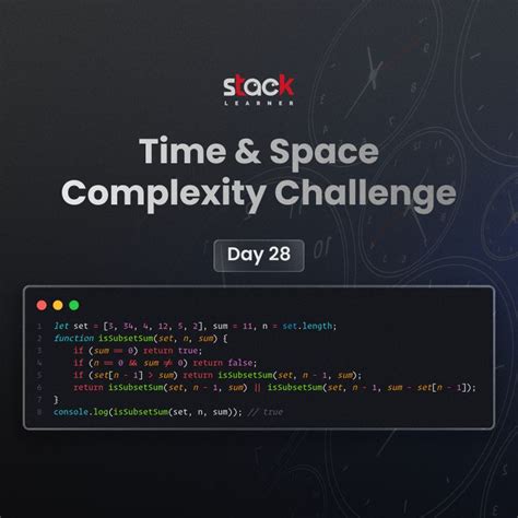 Stack Learner On Linkedin Codingchallenge Dsa Timecomplexity