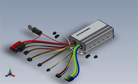 电动车零件ebike控制器solidworks 2012模型图纸下载 懒石网 电动车零件ebike控制器solidworks 2012模型图纸下载 懒石网