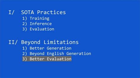 Nlg Training Inference And Evaluation Ppt