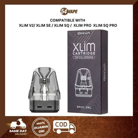 Jual Oxva Xlim V2 Xlim SE Xlim SQ Xlim Pro Replacement Cartridge Shopee Indonesia