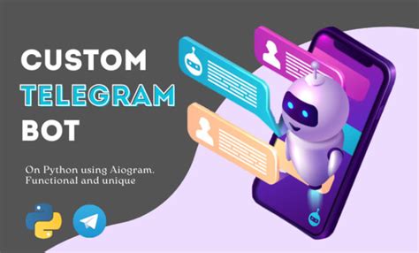 Create Custom And Functional Telegram On Python By Evich Fiverr