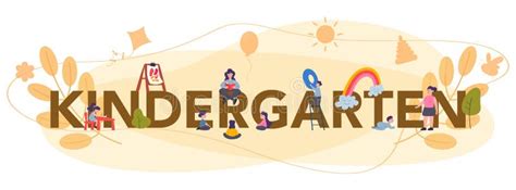 Frontend Typographic Header Concept Website Interface Design Improvement Stock Vector