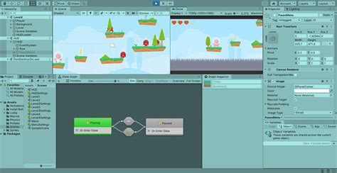Unity Bolt Tutorial Pause Menu Lesson Unity Engine Unity Discussions