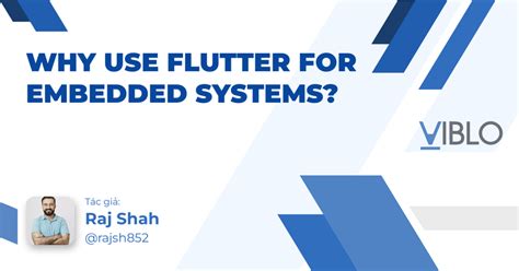 Why Use Flutter For Embedded Systems
