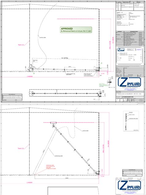 Tank Floating Suction Arm Zipfluid Rev02 Pdf Materials Building