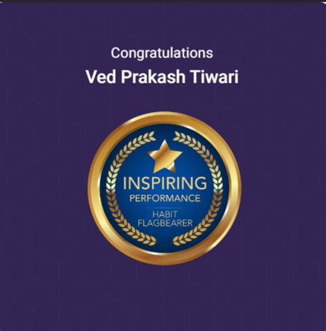 Ved Tripathi On Linkedin Inspiringperformance Award Gratitude Teamwork Professionalachievement